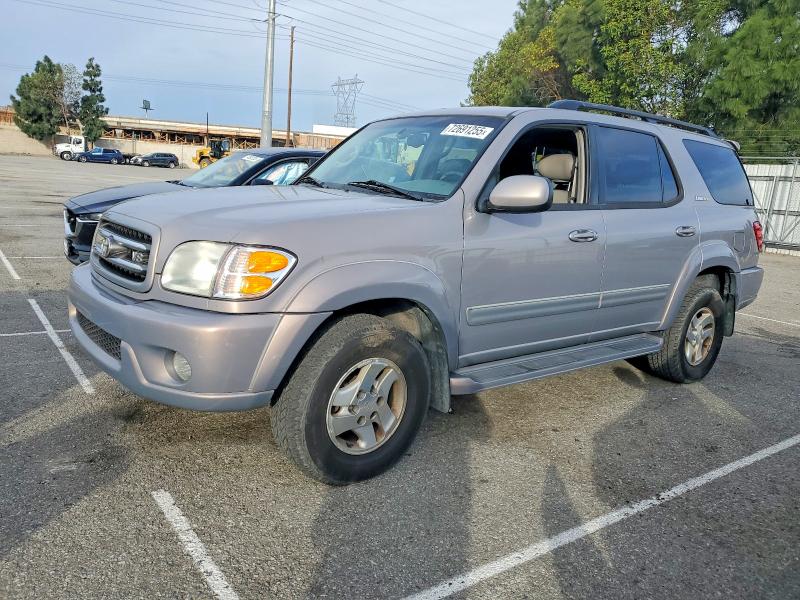 5TDBT48AX2S107805, 2002 Toyota Sequoia Li vehicle history