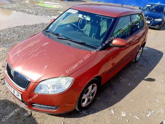 TMBBD25J983061612, 2007 Skoda Fabia 2 10 on Copart UK