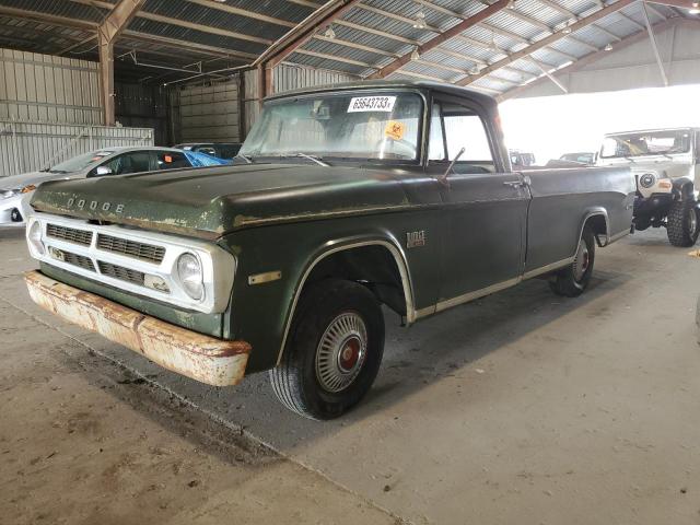 D14AE0U114146, 1970 Dodge D100 vehicle history