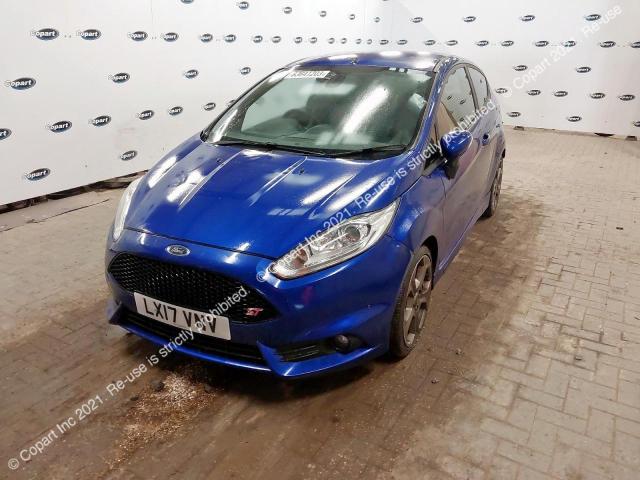 WF0CXXGAKCGT75963, 2017 Ford Fiesta St- on Copart UK