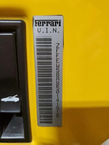 ZFFEW58A850141518, 2005 Ferrari F430 vehicle history