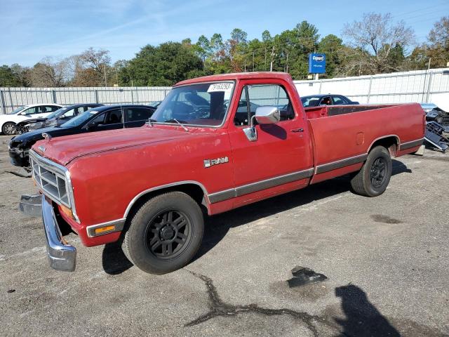 1B7FE06YXKS058729, 1989 Dodge D-series D100 on Copart